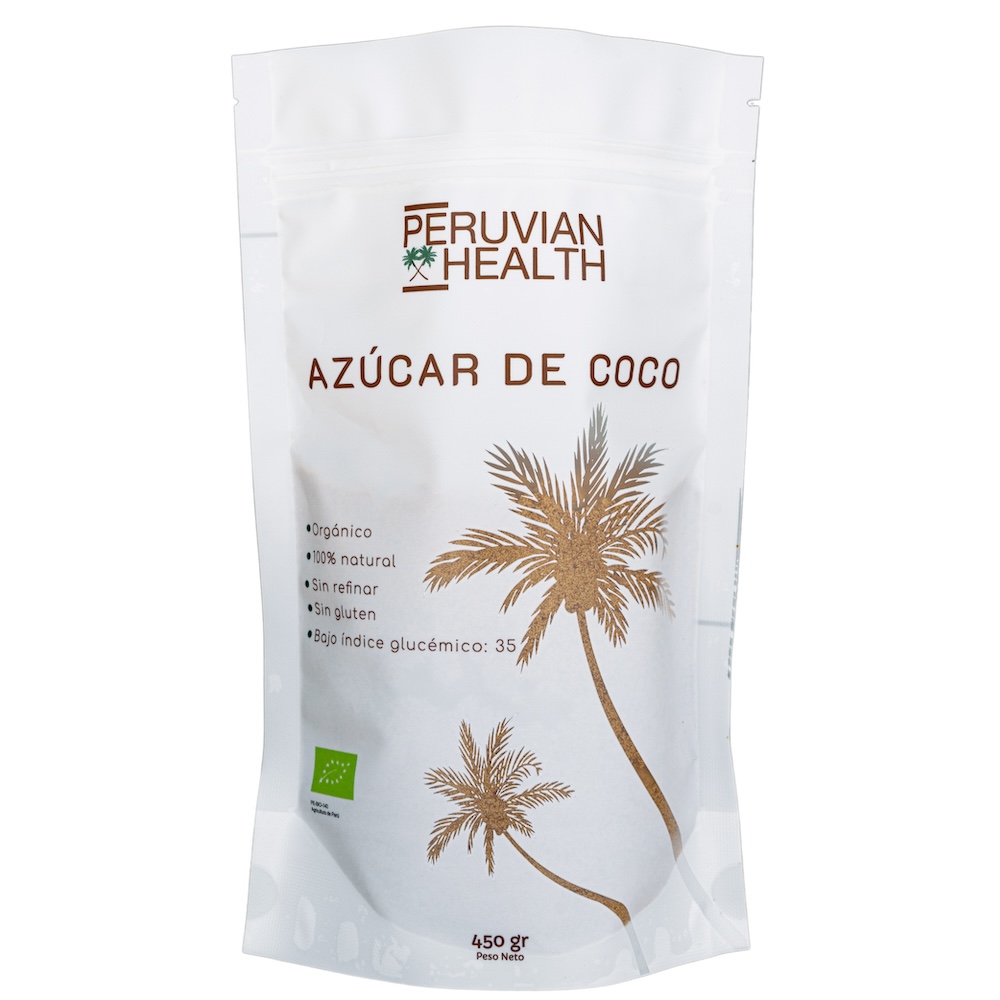 Azúcar de Coco Orgánico 450gr | Peruvian Health: Aceite de coco